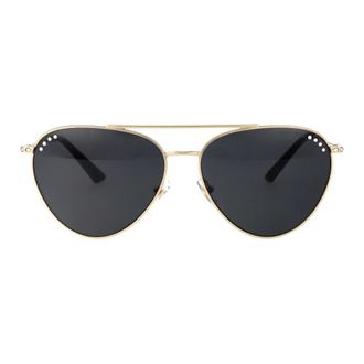 Jimmy Choo London unisex, Accessoires, Jaune, Taille: 60 MM Lunettes de soleil pilote Jc4002B