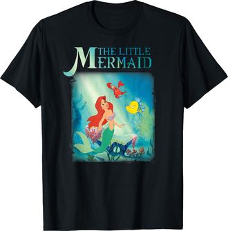 Disney The Little Mermaid Arielle and Friends Graphic T-Shirt T-Shirt