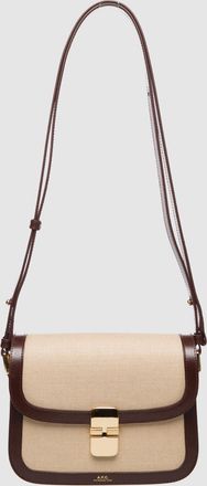 A.P.C. Sac Grace Small Naturel Marron
