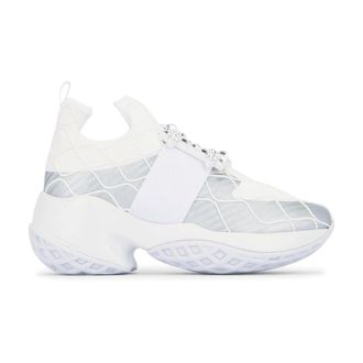 Roger Vivier Femme, Chaussures, Blanc, Taille: 36 1/2 EU Viv Run Strass Technical