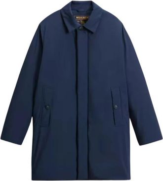 Woolrich Cloud Lamar Coat - - Coats - Herren - Blau - XL