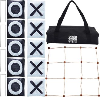 Generic Bean Bag Toss Game - Jumbo Outdoor Throwing Toy, Large Yard Activity Set for Boys, Girls, Teens, Adults, Family Gatherings, Picnic Parties, Camping, T