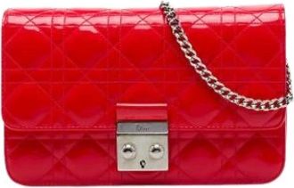 Dior Sac bandouli&egrave;re Pre-owned Miss Promenade - Femme - Pre-owned - Rouge - Taille: ONE Size