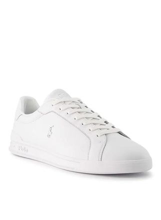 Polo Ralph Lauren Herren Sneaker wei&szlig; Glattleder