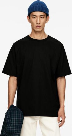 Arket Oversize-T-Shirt 270 GSM -Schwarz