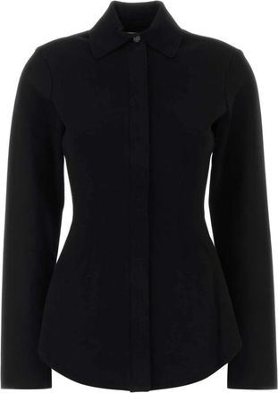 Sportmax Femme, Blouses et Chemises, Noir, Taille: 42 FR Baffo1234 Shirt