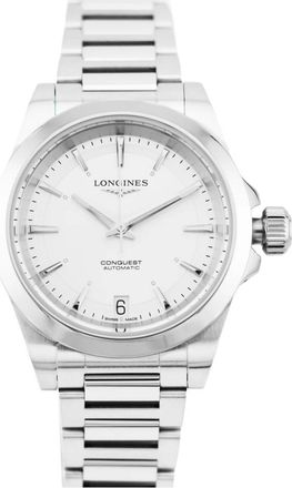 Longines Longines, Femme, Accessoires, Gris, Taille: ONE Size Montre Automatique Conquest 34mm