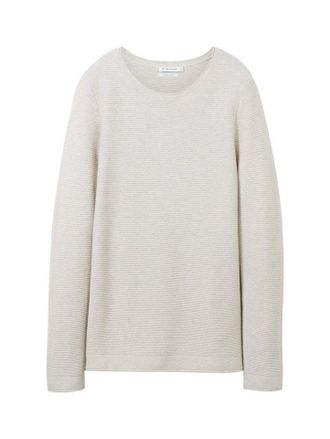 Tom Tailor Strickpullover (1-tlg) Plain/ohne Details