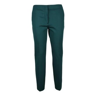 Max Mara Femme, Pantalons, Vert, Taille: 38 FR Chinos