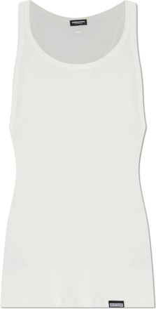 Dsquared2 Homme, Tops, Blanc, Taille: L Top de la collection Underwear