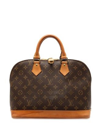 Louis Vuitton 2002 Monogram Alma PM handbag - Braun