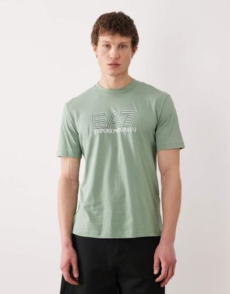 Emporio Armani Armani - EA7 - T-shirt - Vert