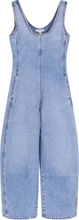 Alaia Femme, Combinaisons et Ensembles, Bleu, Taille: 36 FR Combinaison Ronde en Denim