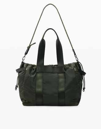 Desigual Gro&szlig;e Shopper-Tasche in Gr&uuml;n