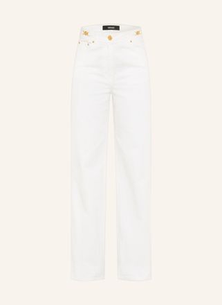 Versace Straight Jeans weiss
