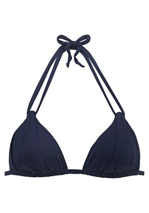 s.Oliver Triangel-Bikini-Top in Navy, C/D Cup