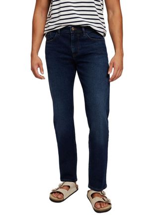 Cross Jeans Herren Jeans Antonio - Mid Waist Relaxed Fit - Blau, Gr&ouml;&szlig;e:32W / 34L, Farbe:153 Dark Blue