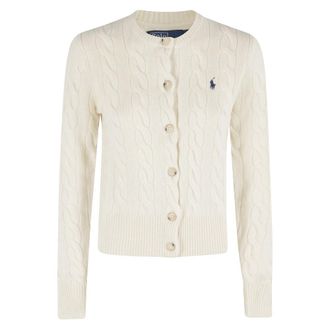 Polo Ralph Lauren Cardigan Strickjacke - - Knitwear - Damen - Wei&szlig; - S