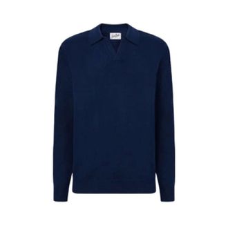 Saint Barth Herren, Strickwaren, Blau, MGr&ouml;&szlig;e