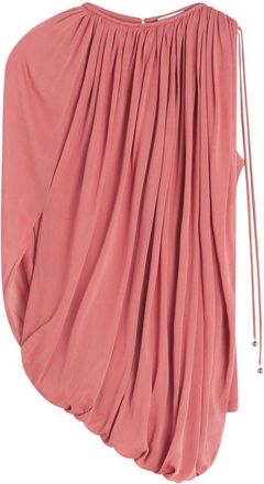 Lanvin haut à design drapé - Rose