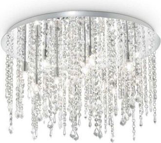 Ideal Lux Ideal Lux - Royal - 12 Light Medium Semi Flush Deckenanhänger Chrom, G9
