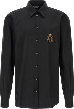 Dolce & Gabbana Homme, Chemises, Noir, Taille: 4XL Chemises