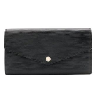 Louis Vuitton Portefeuille long (bi-pli) Pre-owned - Femme - Pre-owned - Noir - Taille: ONE Size