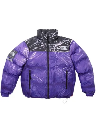 SUPREME x The North Face veste Nuptse - Violet