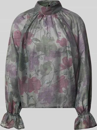 Moss Copenhagen Regular Fit Bluse mit Stehkragen Modell Jaquelina
