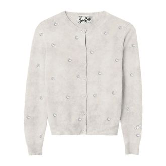 MC2 Saint Barth Bellamy Alpaka Cardigan - - Knitwear - Damen - Grau - S