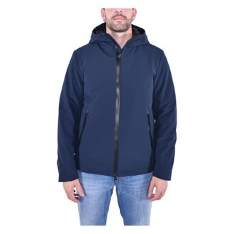 Woolrich Tech Softshell Pacific Jacke f&uuml;r M&auml;nner - - Jackets - Herren - Blau - XL