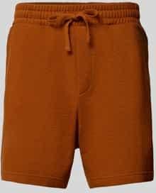 Strellson Regular Fit Shorts aus reiner Baumwolle