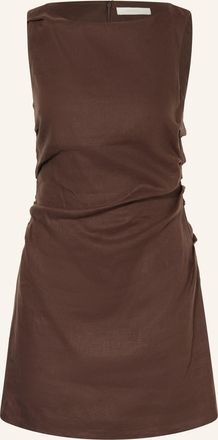 Faithfull The Brand Faithfull The Brand Leinenkleid Aloisa braun