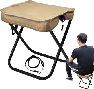 Generic Campingstuhl - Klappstuhl Camping | Leichte Sitze am Strandstühle Faltbare Strandstühle Tragbare Sonnenstühle Camping Festival Garten Picknick Bequeme