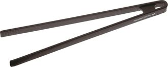 Sambonet Gadgets - Küchenzange aus Silikon zum Servieren von Snacks, Keksen, kleinem Gebäck, Design Cooking Ustensil, 29 cm - Schwarz