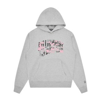 Billionaire Boys Club Camo Arch Logo Popover Hood - - Sweatshirts & Hoodies - Herren - Grau - XL