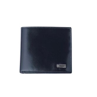 Gucci Portefeuille bi-pli carr&eacute; Pre-owned - Femme - Pre-owned - Noir - Taille: ONE Size