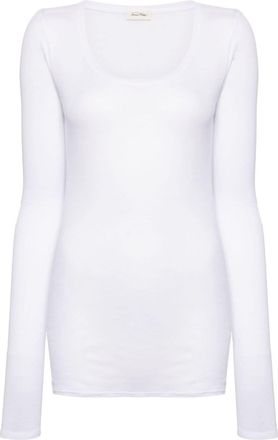 American Vintage Massachusetts Pullover - Weiß