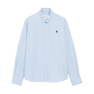 Ami De Coeur Button-Down Hemd - - Shirts - Herren - Blau - M
