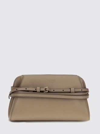 Moschino Mini pochette Tie Me en cuir avec bandouli&egrave;re amovible