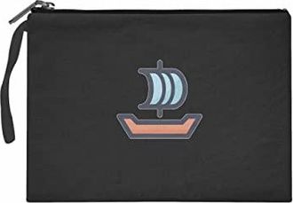 Bonateks Femme Frfcb101336 Femme Clutches, Noir, Black EU