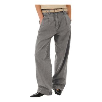 Soaked In Luxury Wide Jeans - - Jeans - Damen - Grau - XL