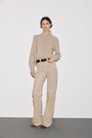 Gerard Darel Pull chin&eacute; &agrave; col montant - RYANA - Camel