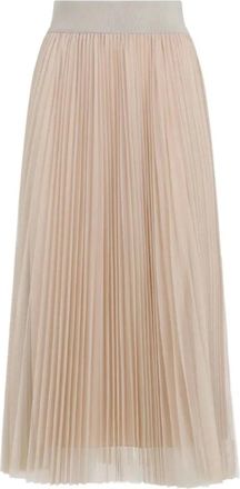 Fabiana Filippi Femme, Jupes, Rose, Taille: 36 FR Wide Tulle Skirt