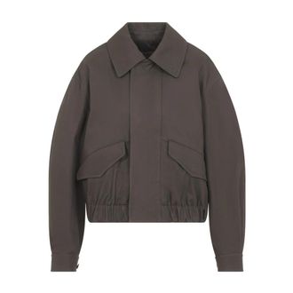 Christophe Lemaire Kurze Blousonjacke - - Jackets - Damen - Braun - 2XS