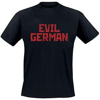 Rammstein T-Shirt Evil German, M, Produit Officiel du Groupe