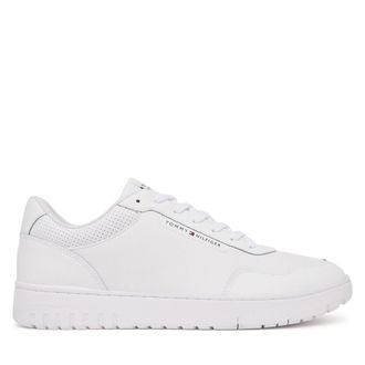 Tommy Hilfiger Sneakers Tommy Hilfiger Th Basket Core Leather FM0FM05927 Wei&szlig;