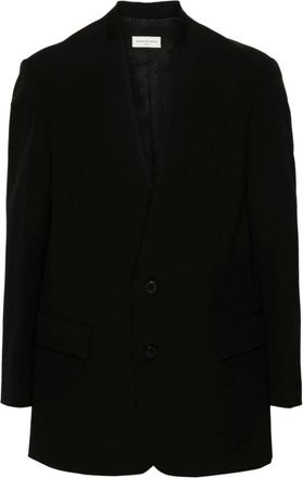 Dries Van Noten Homme, Vestes, Noir, Taille: XL Blunt Blazer