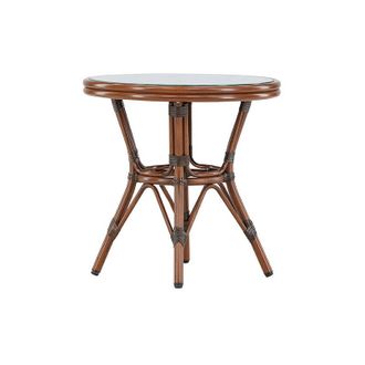 ebuy24 Sagres Caf&eacute;tisch &Oslash;60cm braun