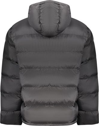 Calvin Klein Logo-Embroidered Water-Resistant Down Jacket - Black